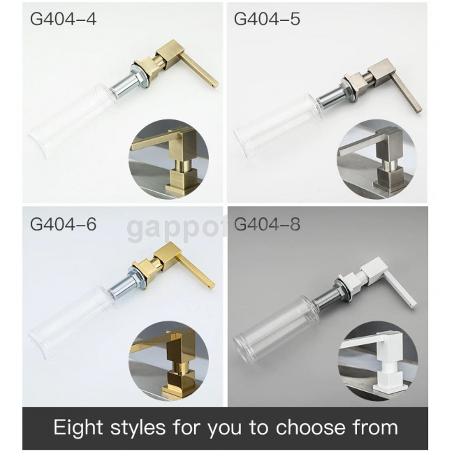 Дозатор жидкого мыла Gappo G404-3 — купить в интернет-магазине GappoFrap